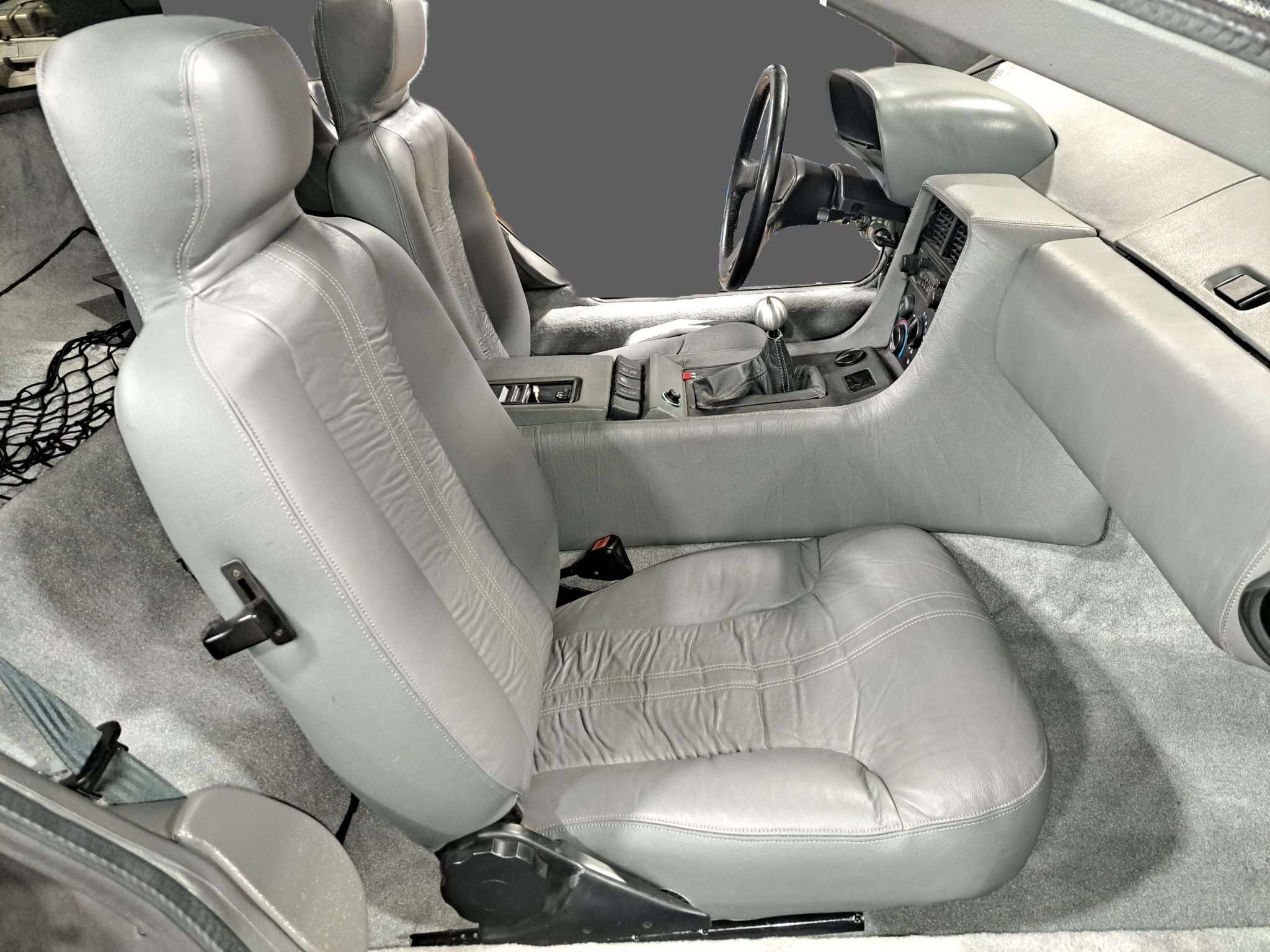 Premium Seat Covers - Grey or Black - DeLorean Midwest