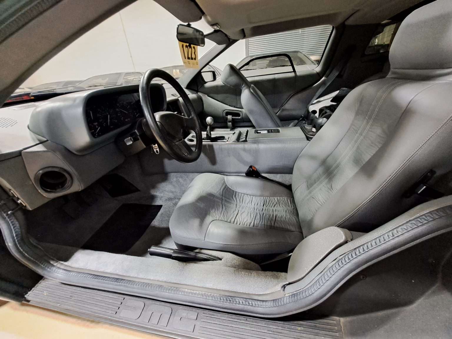 Premium Seat Covers - Grey or Black - DeLorean Midwest