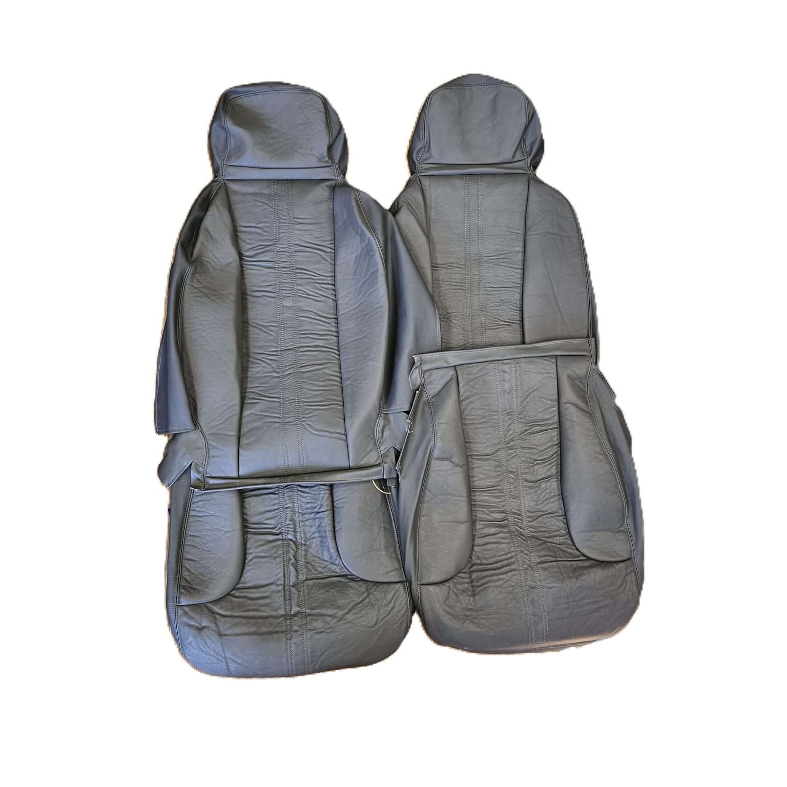 Premium Seat Covers - Grey or Black - DeLorean Midwest