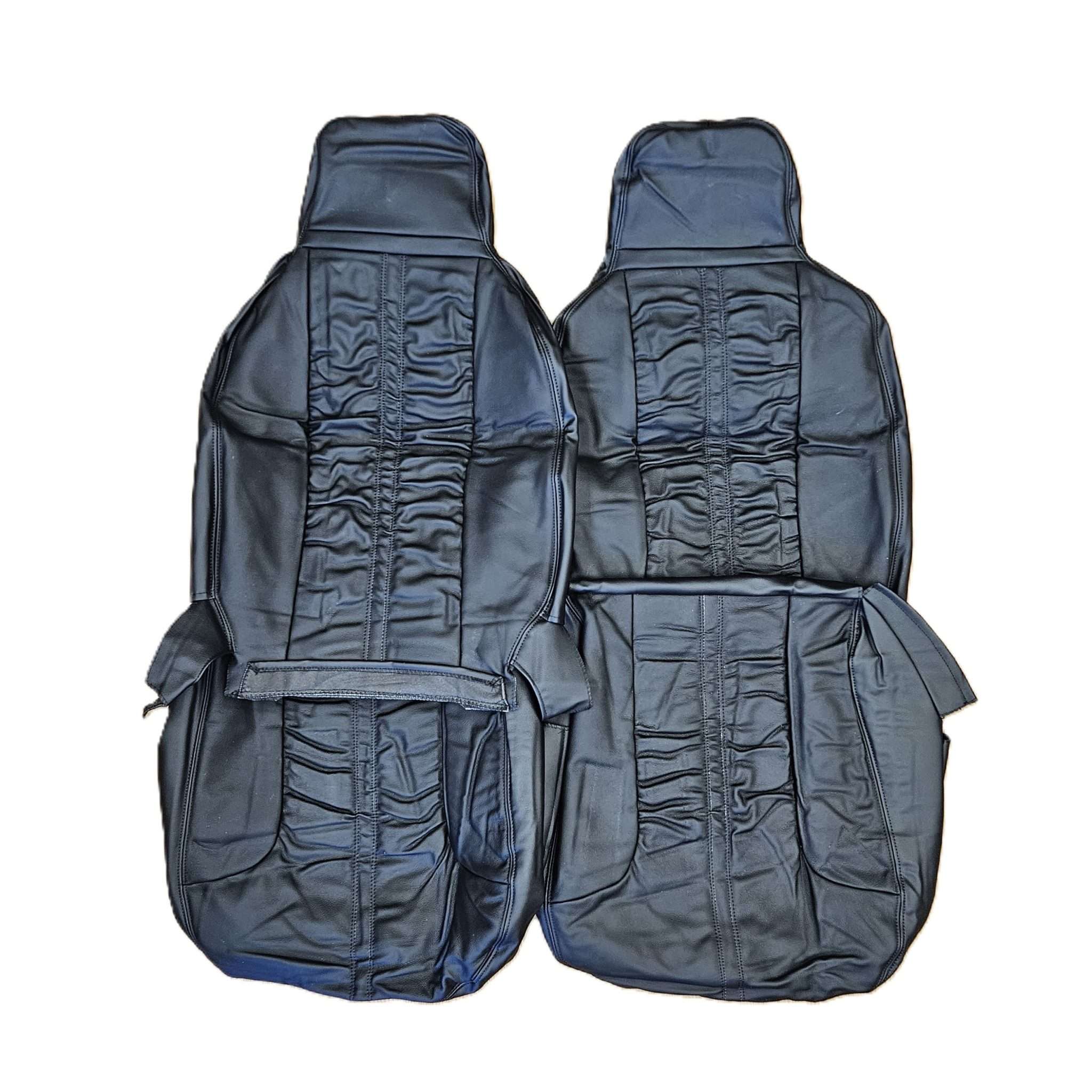 Standard Seat Covers - Black - DeLorean Midwest